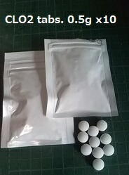 CLO2 Chlorine Dioxide Tablets & Powders